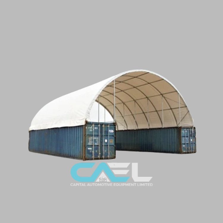 CAEL Container Shelter 40′ wide x 40′ Length – Capital Automotive Equipment
