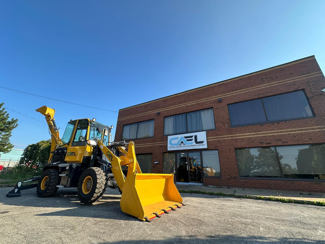 Mini Backhoe Loader Mini Front End Wheel Loader (CAEL915B) – Capital ...