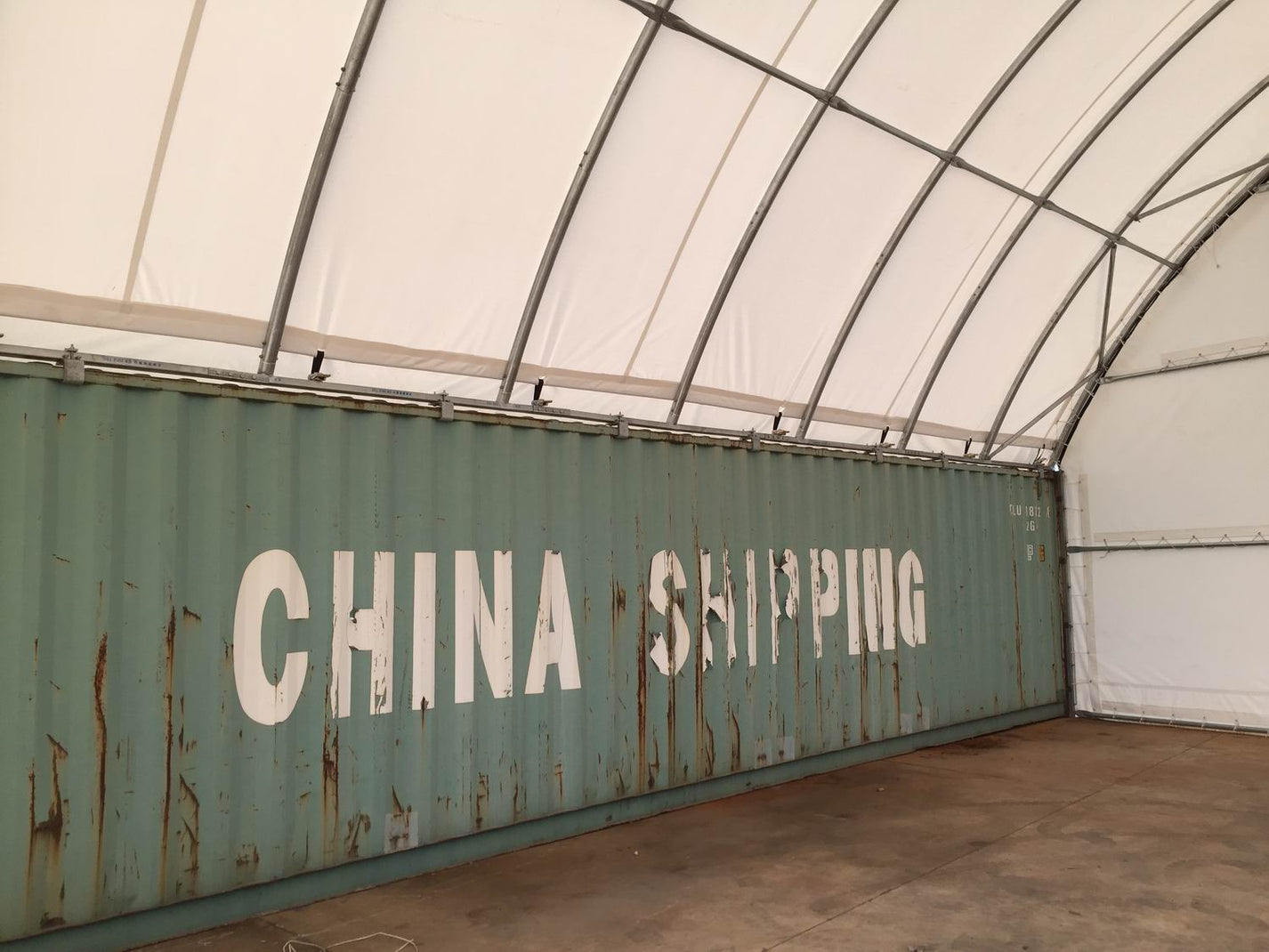 CAEL Container Shelter 40′ wide x 40′ Length – Capital Automotive Equipment