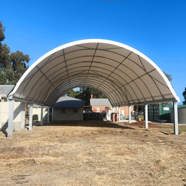 CAEL Container Shelter 40′ wide x 40′ Length – Capital Automotive Equipment