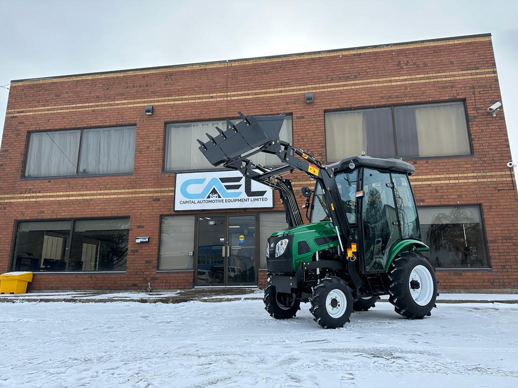 Tractor Loader with Cab – Enclosed Cabin Farm Loader Tractor – Capital ...